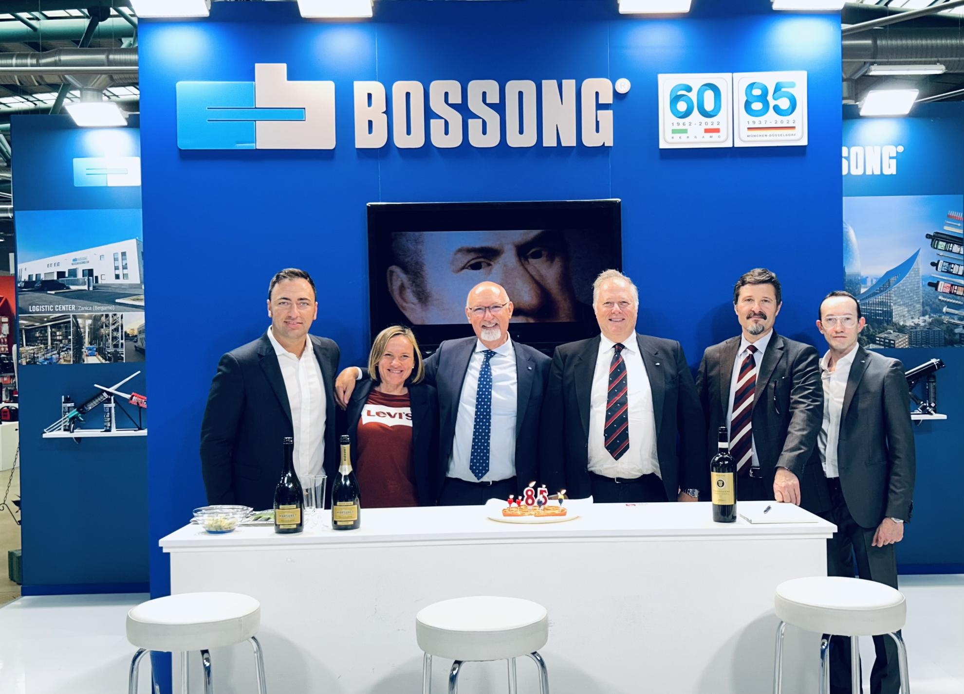 Bossong today | Bossong - Sistemi di fissaggio e consolidamento